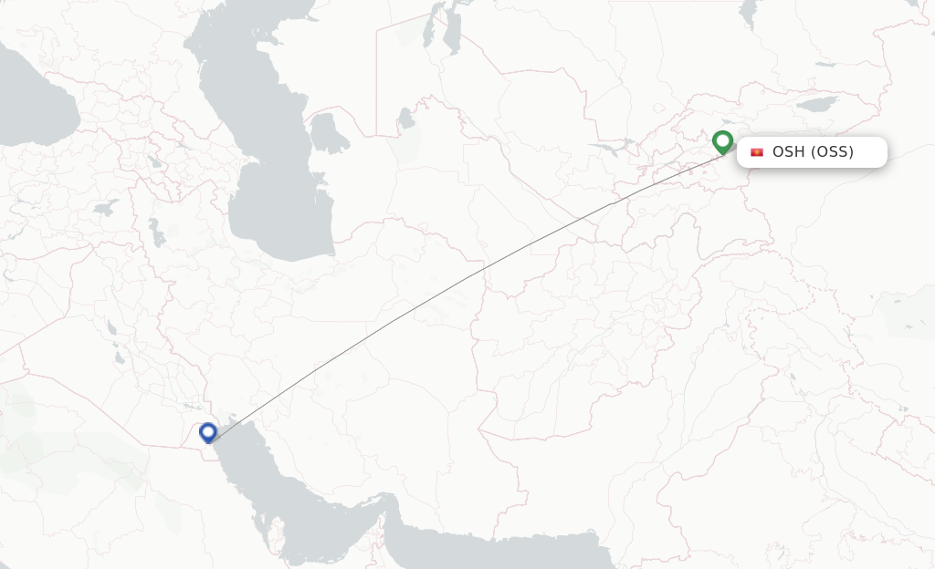 Jazeera flights from Osh, OSS - FlightsFrom.com