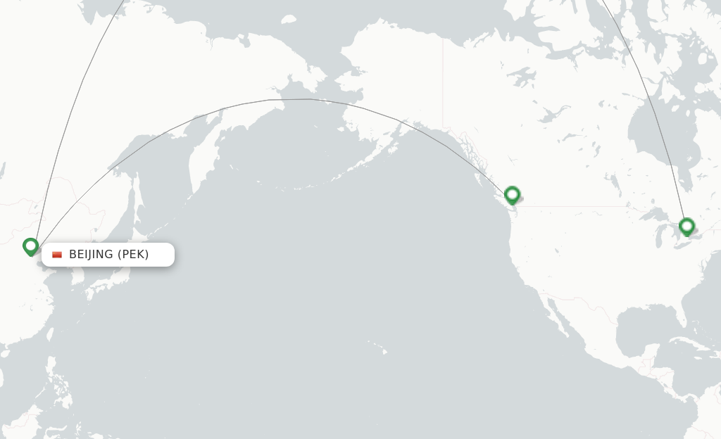 Air Canada flights from Beijing, PEK - FlightsFrom.com