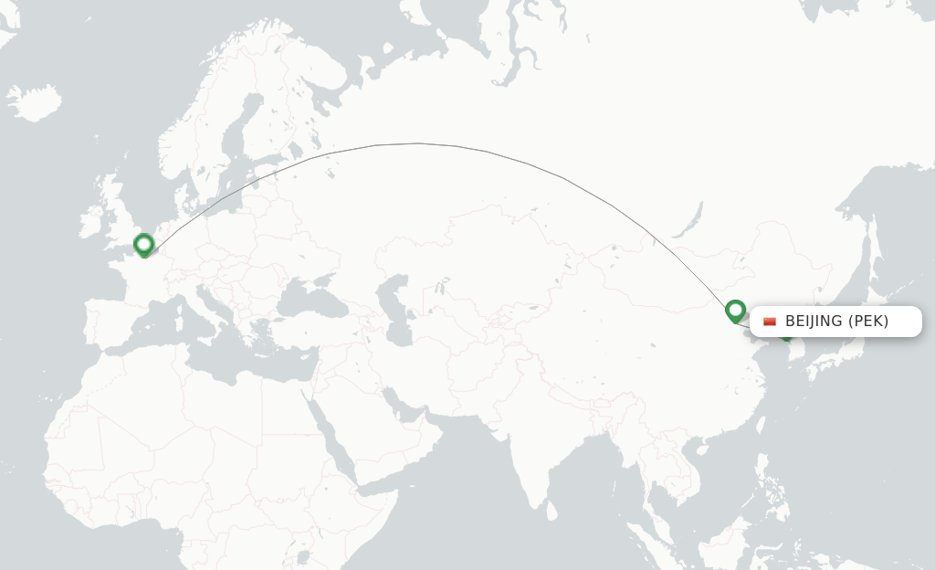 Air France flights from Beijing, PEK - FlightsFrom.com