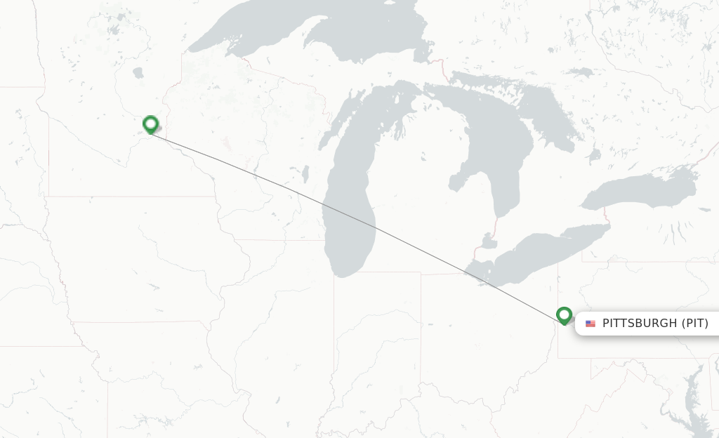 Sun Country Airlines flights from Pittsburgh, PIT - FlightsFrom.com