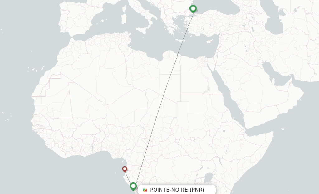 Turkish Airlines flights from Pointe Noire, PNR - FlightsFrom.com