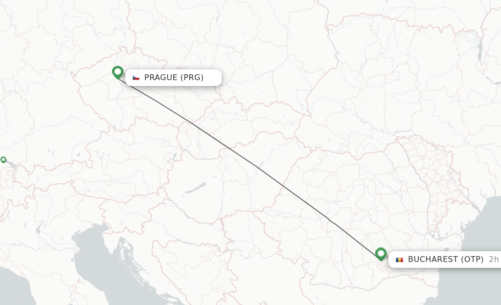 Direct (non-stop) flights from Prague to Bucharest - schedules ...