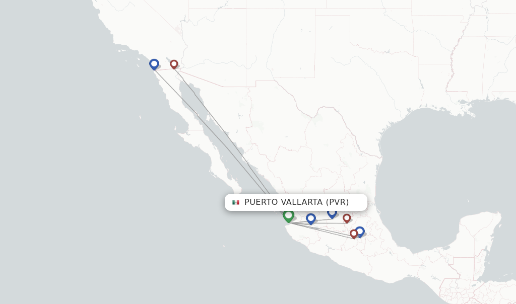 Volaris flights from Puerto Vallarta, PVR - FlightsFrom.com