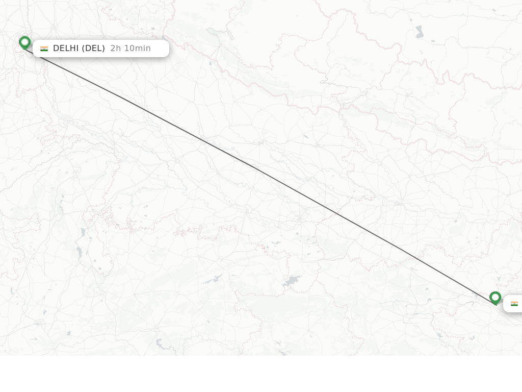 Direct (non-stop) flights from Andal to Delhi - schedules - FlightsFrom.com