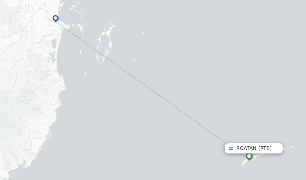 Tropic Air flights from Roatan, RTB - FlightsFrom.com
