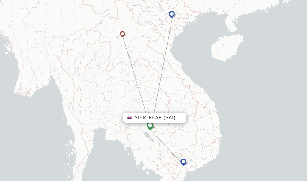 Vietnam Airlines flights from Siem Reap, SAI - FlightsFrom.com
