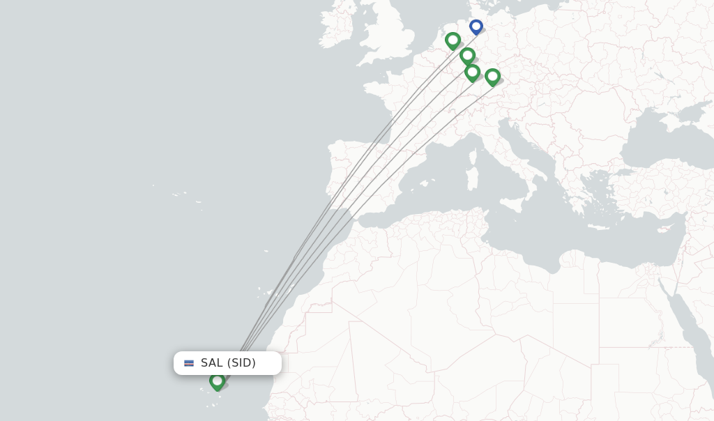 TUIfly flights from Sal, SID - FlightsFrom.com