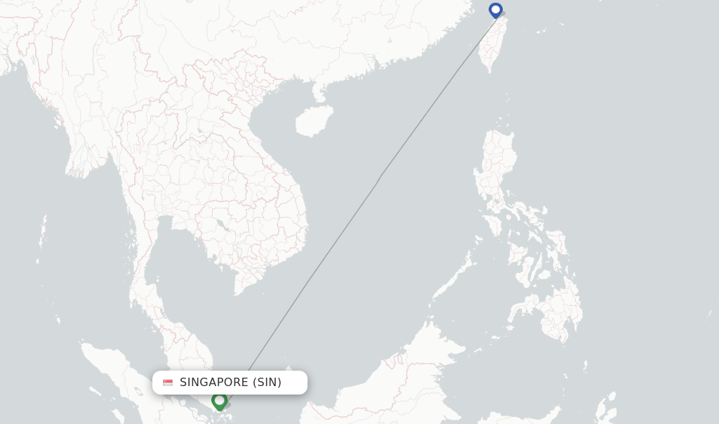 EVA Air flights from Singapore, SIN - FlightsFrom.com