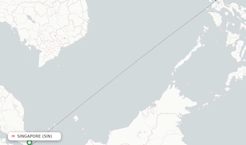 PAL flights from Singapore, SIN - FlightsFrom.com