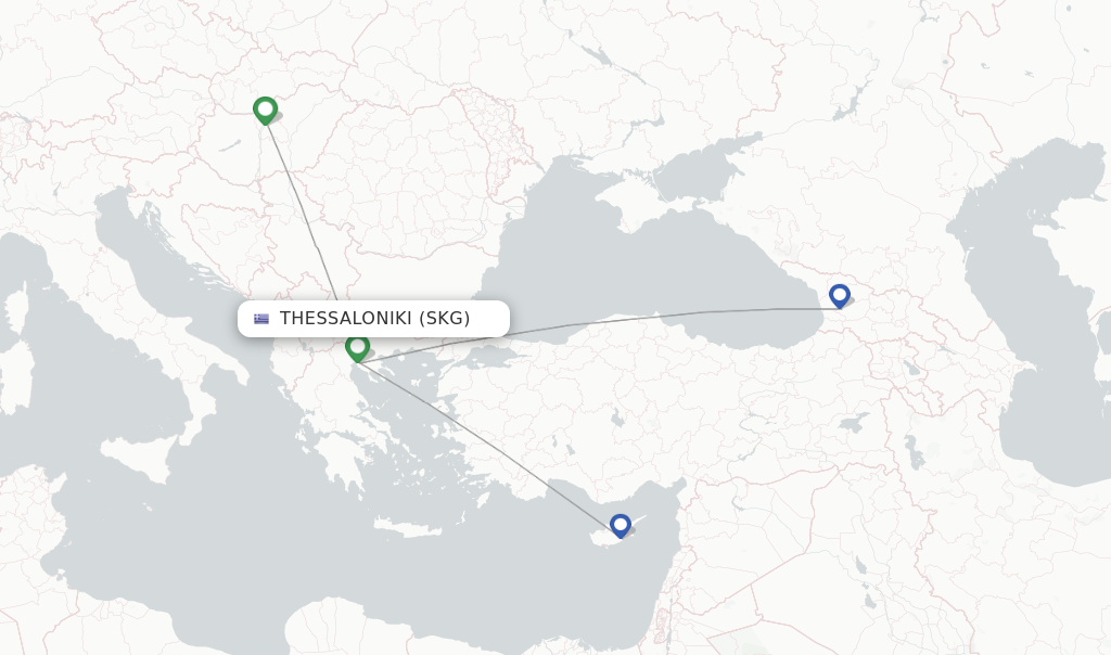 Wizz Air flights from Thessaloniki, SKG - FlightsFrom.com