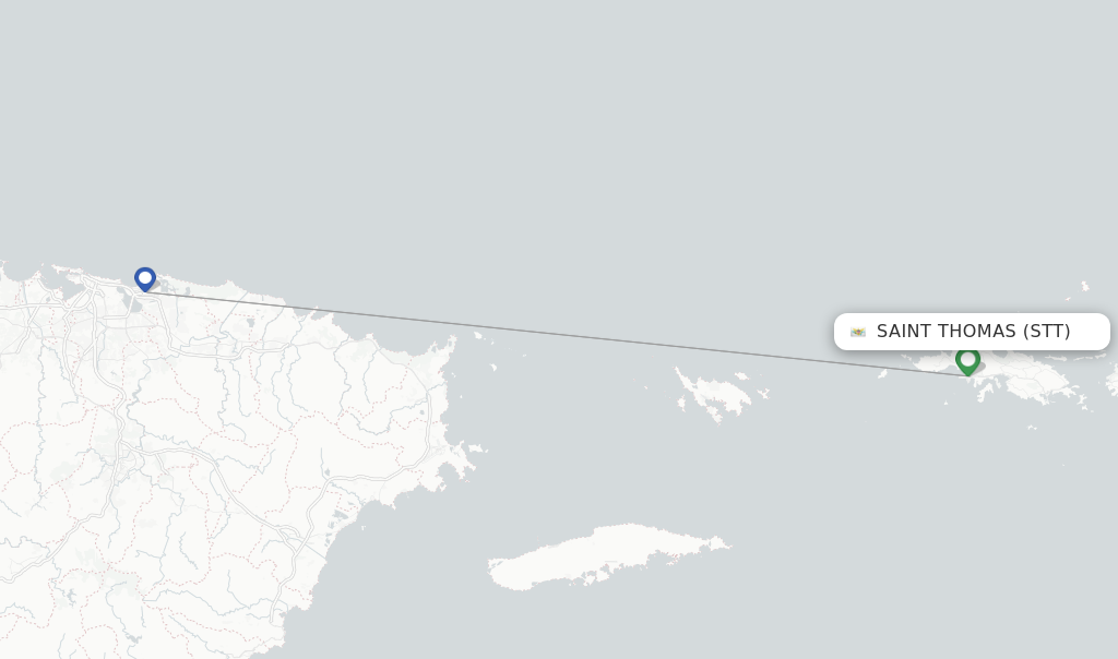 JetBlue flights from Saint Thomas, STT - FlightsFrom.com