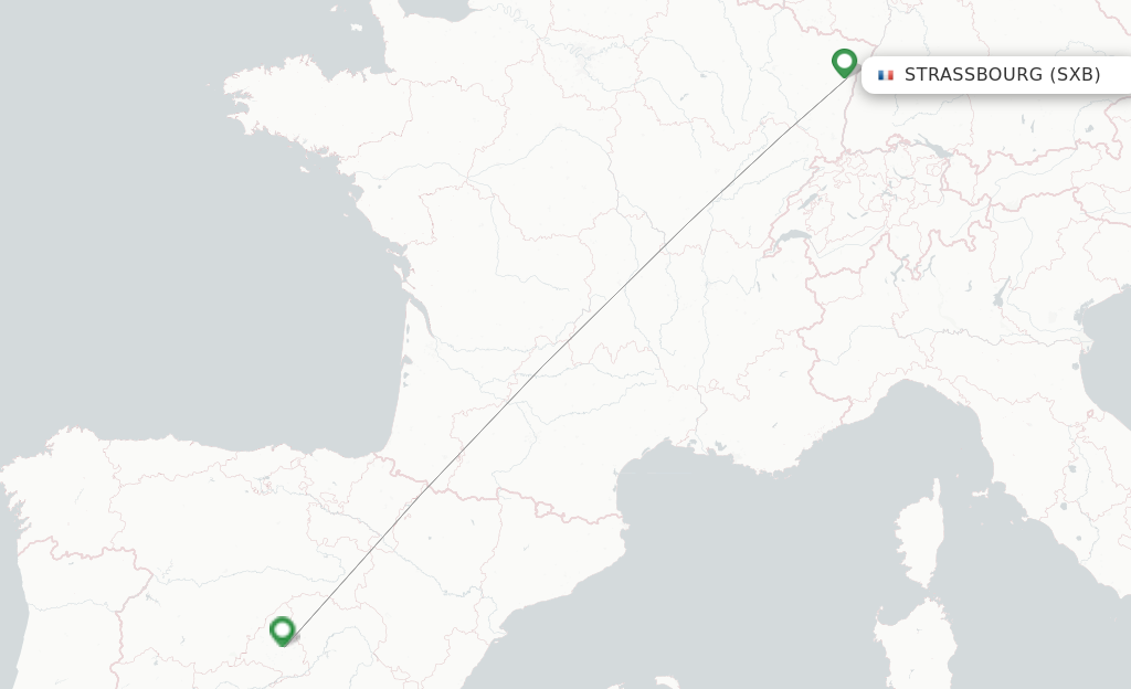 Iberia flights from Strasbourg, SXB - FlightsFrom.com