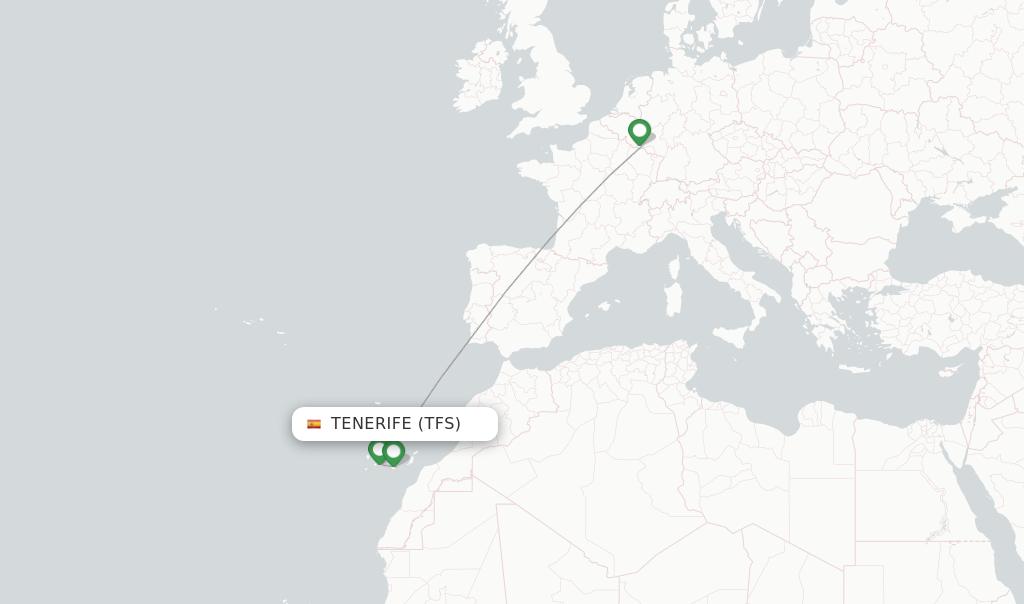 Luxair flights from Tenerife, TFS - FlightsFrom.com