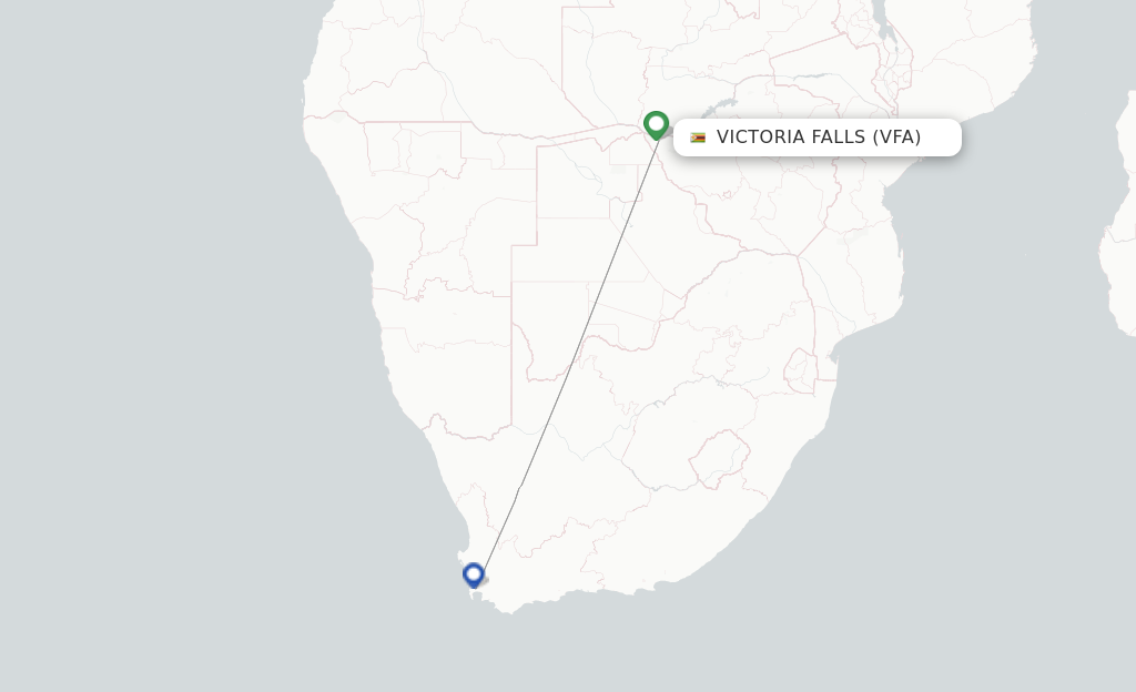 Airlink flights from Victoria Falls, VFA - FlightsFrom.com