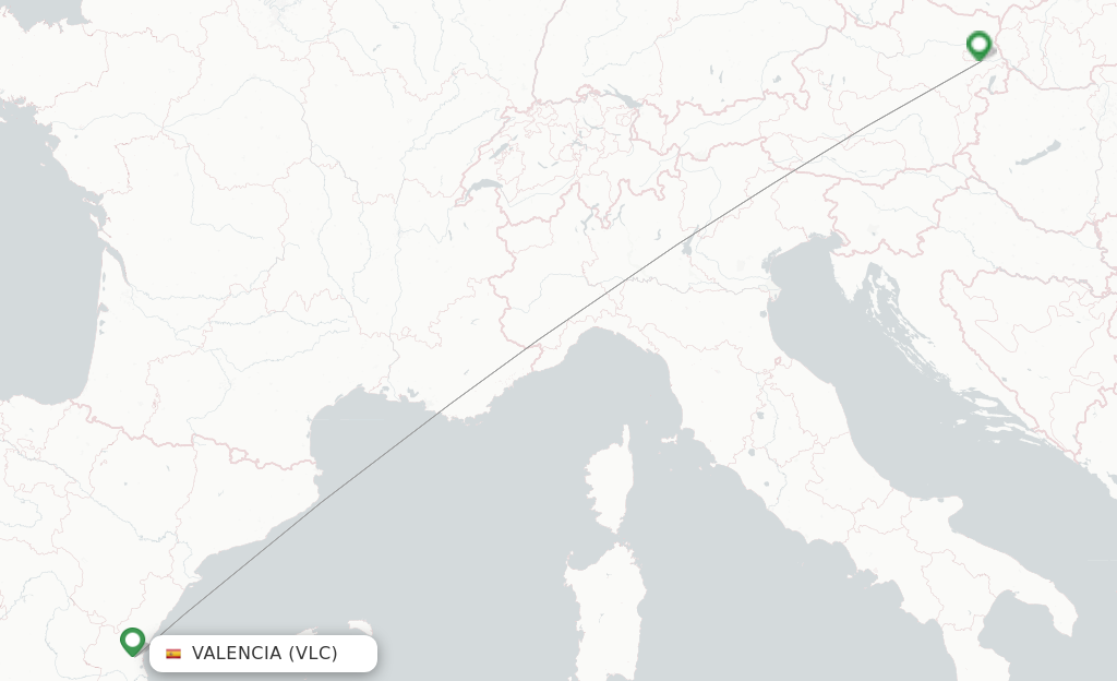 Austrian flights from Valencia, VLC - FlightsFrom.com