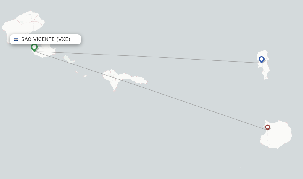 TUIfly Netherlands flights from Sao Vicente, VXE - FlightsFrom.com