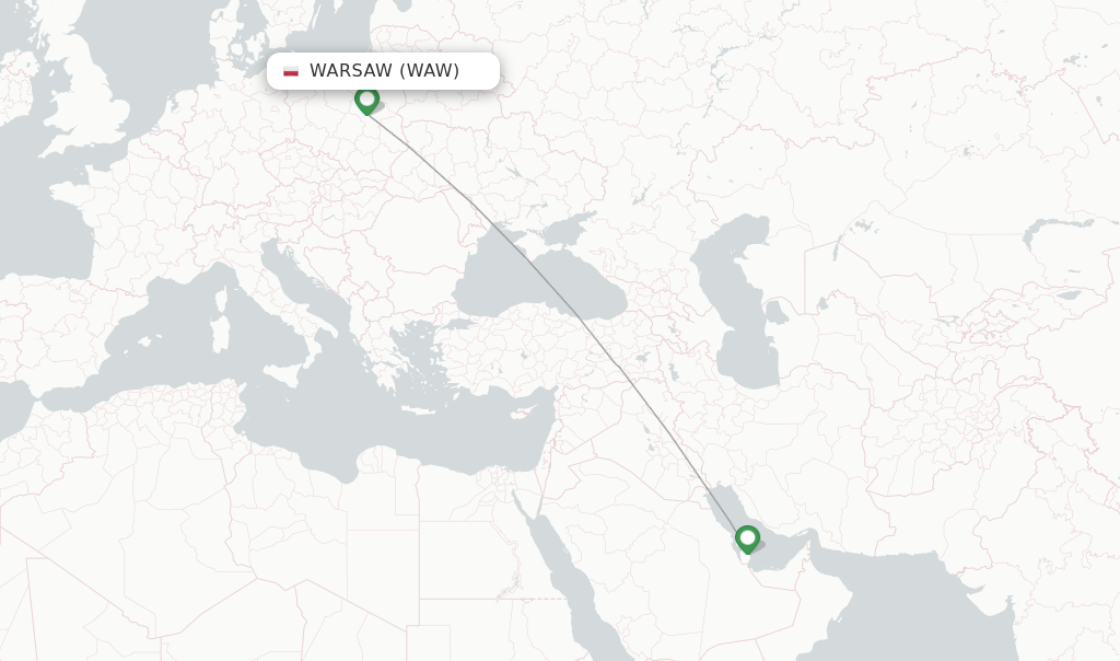 Qatar Airways flights from Warsaw, WAW - FlightsFrom.com