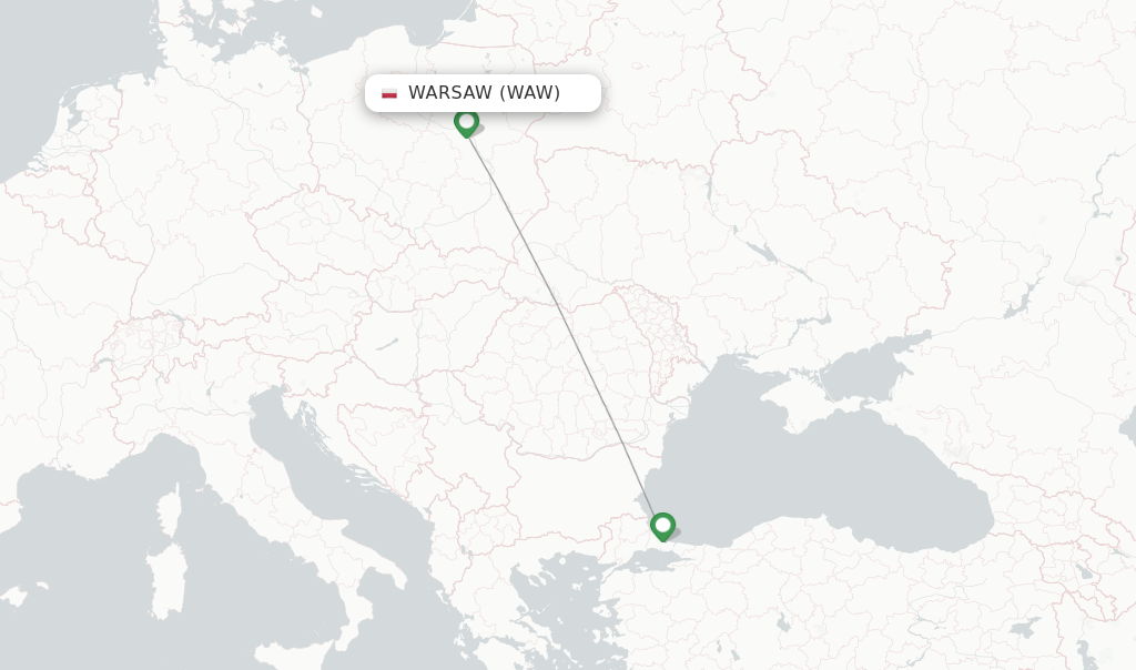 Turkish Airlines flights from Warsaw, WAW - FlightsFrom.com