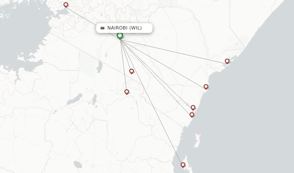 Safarilink flights from Nairobi, WIL - FlightsFrom.com